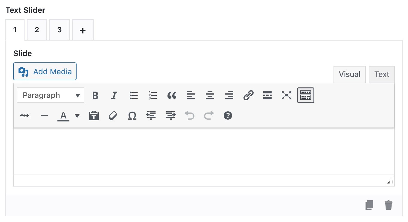 Sliders | Fluidal Demo